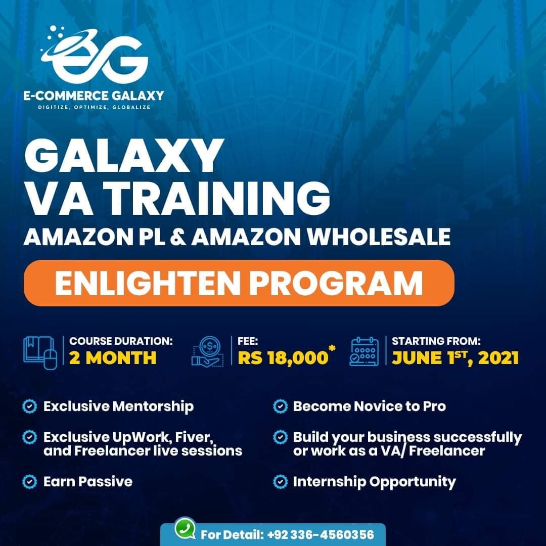Galaxy VA Training - E-Commerce Galaxy